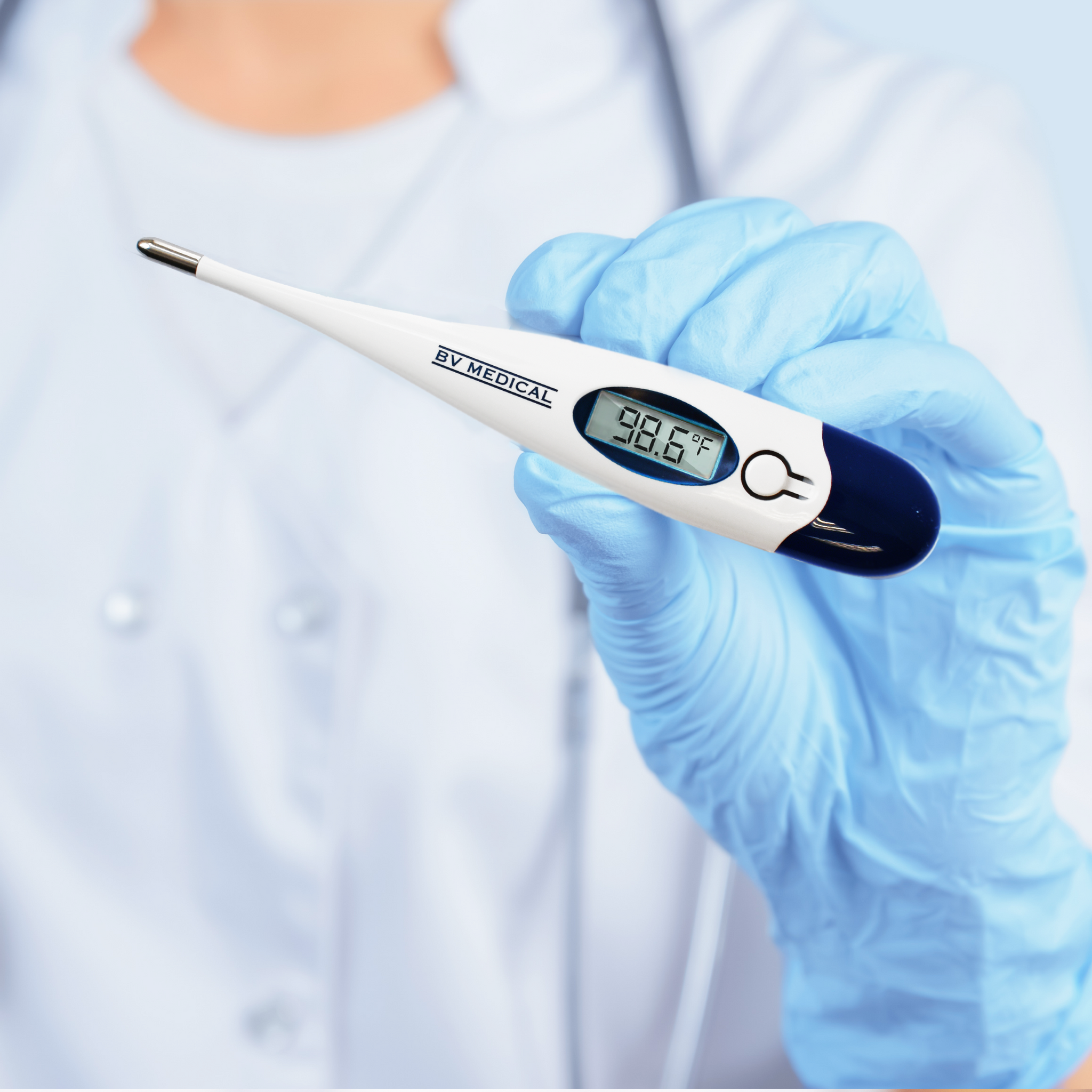 BV Medical Digital Thermometer - 10 Seconds - Oral, Rectal, Underarm