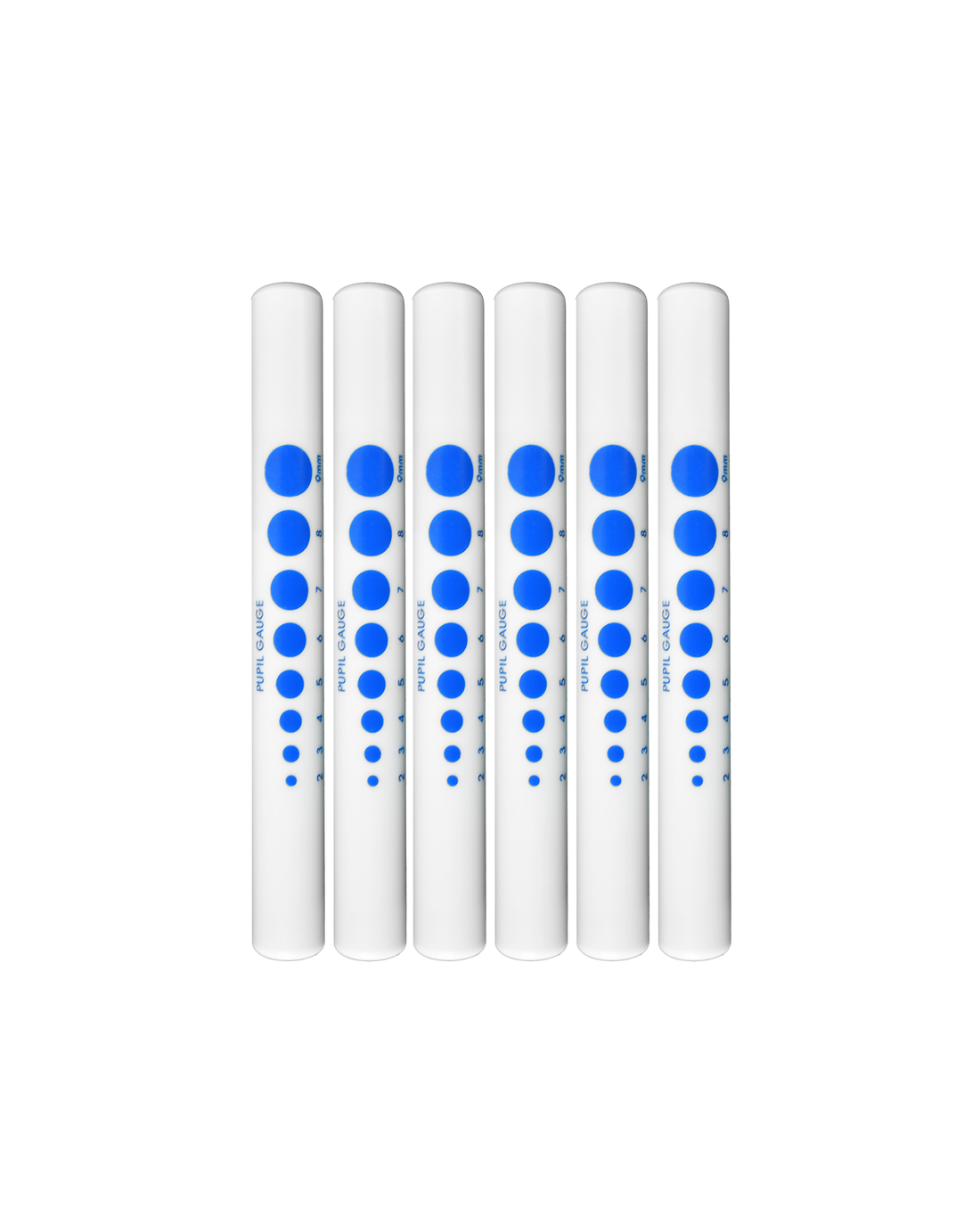 BV Medical Penlights with Pupil Gauge - Pack of 6